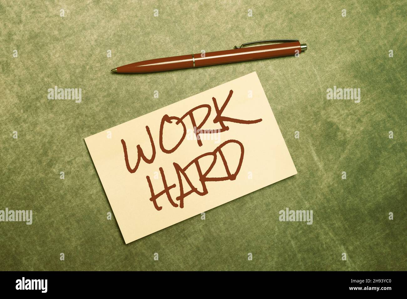 Conceptual caption Work Hard. Concept meaning Laboring that puts effort ...