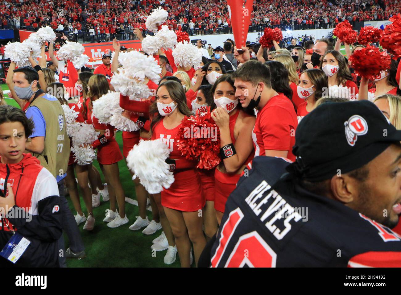 Pac-12 Championship Game: Oregon Ducks vs. Utah Utes Stock Photo - Alamy