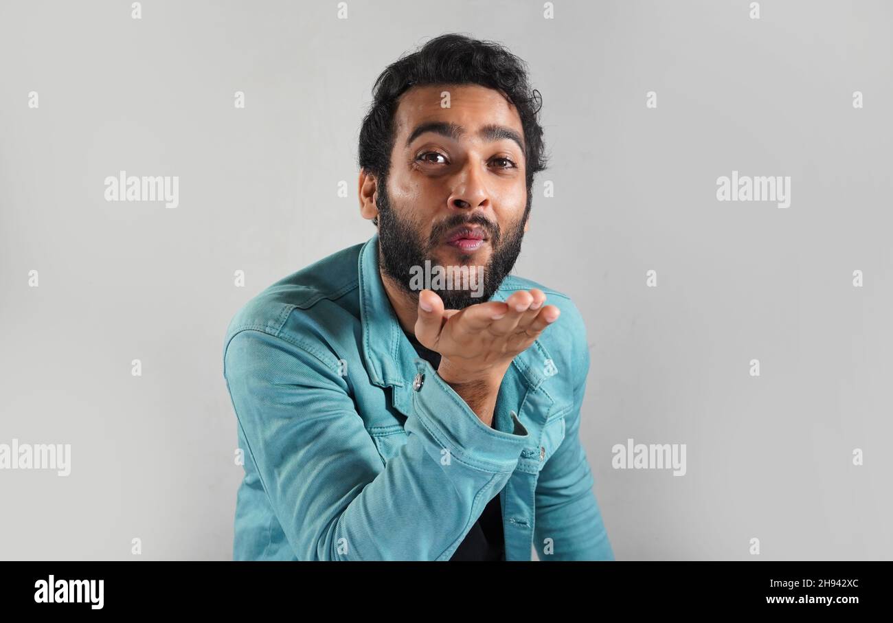 Flying kiss hi-res stock photography and images - Alamy