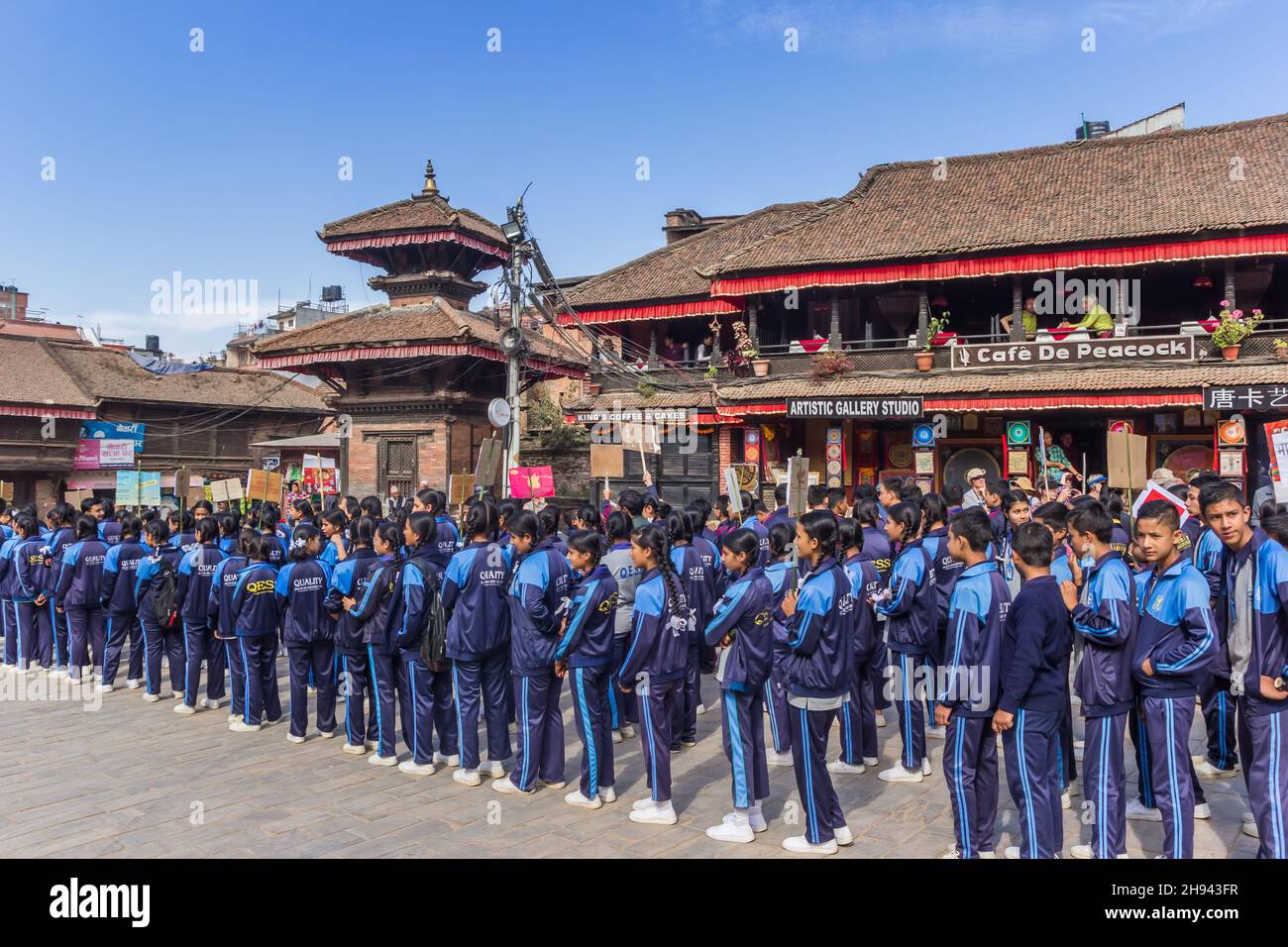Protest school uniform hi-res stock photography and images - Alamy