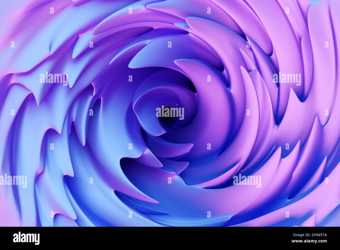 3D illustration of a abstract pink and purple background with ...