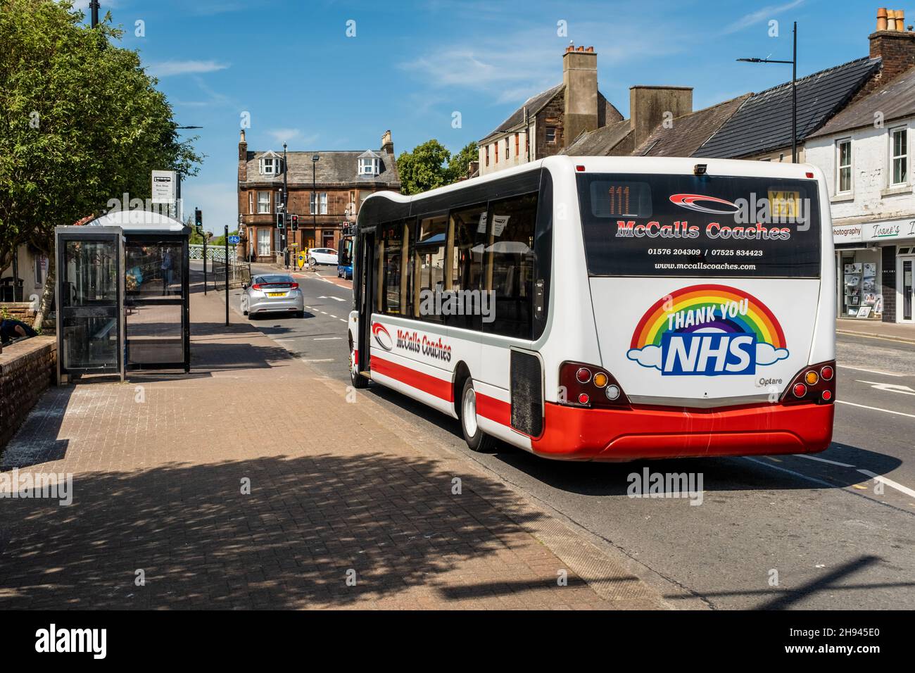 Bus stop poster uk hi-res stock photography and images - Alamy