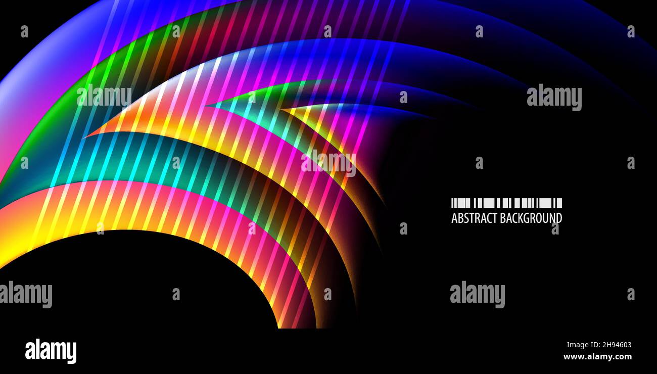 Abstract colorful background graphics template with blended multiple ...