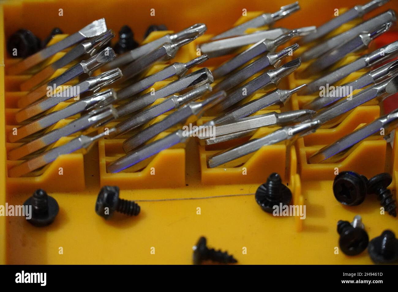 screwdriver kit image hd Stock Photo - Alamy