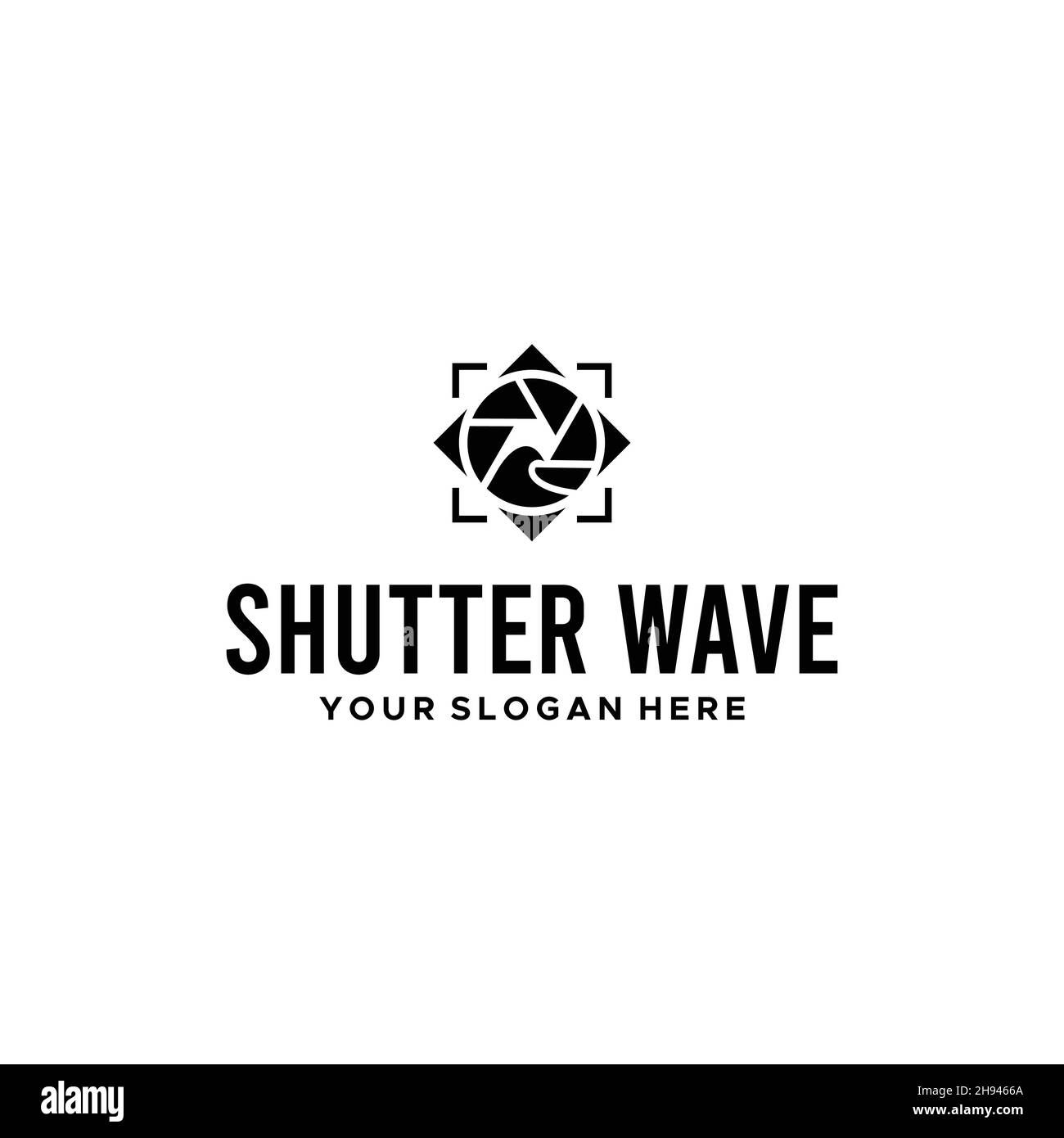 Beautiful ocean waves photography Stock Vector Images - Alamy