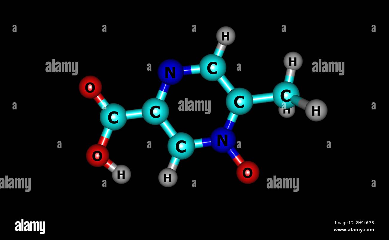 Acipimox is a niacin derivative used as a lipid-lowering agent. 3d ...