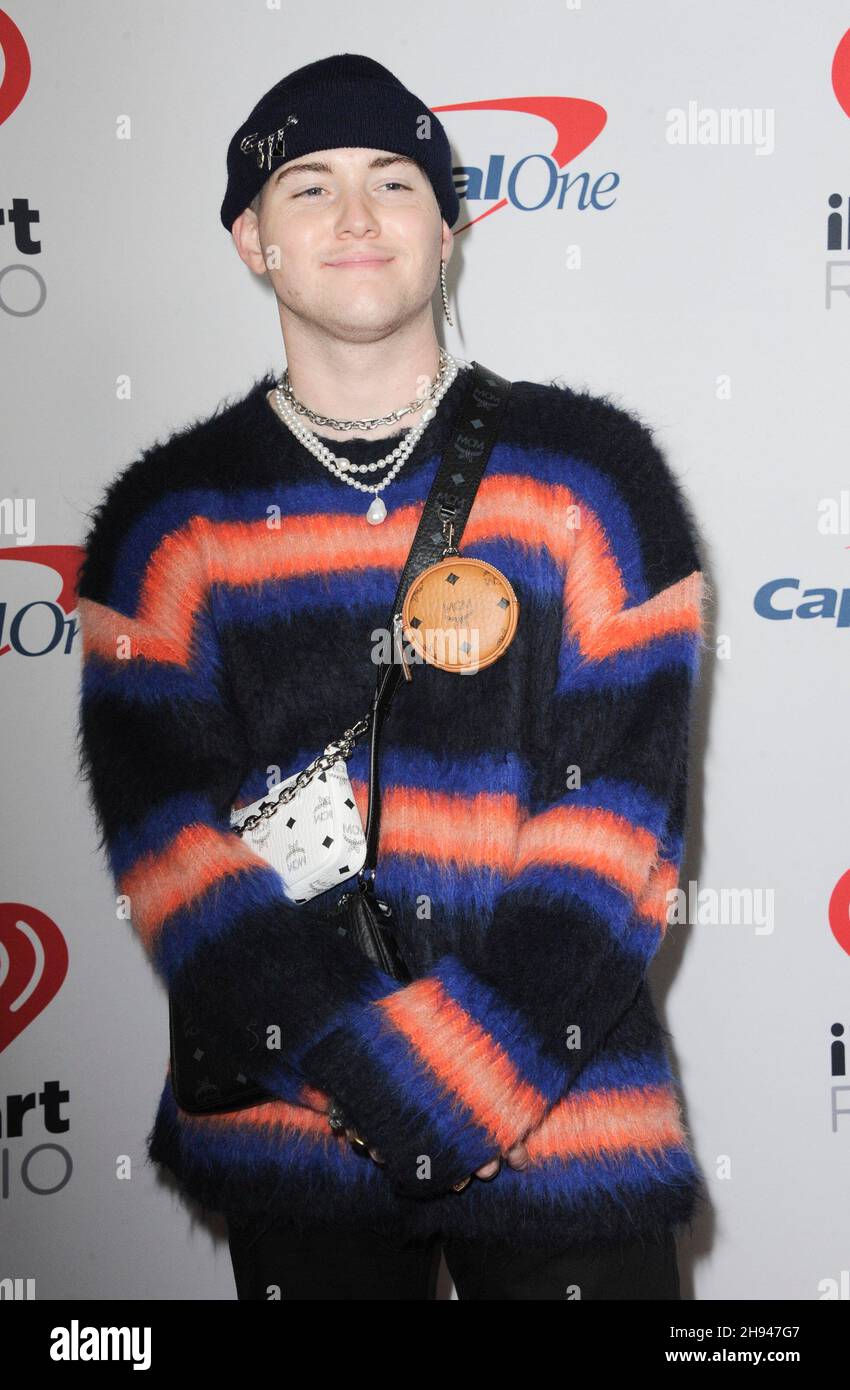 Los Angeles, CA. 3rd Dec, 2021. Trevor Daniel at arrivals for KIIS FM's ...