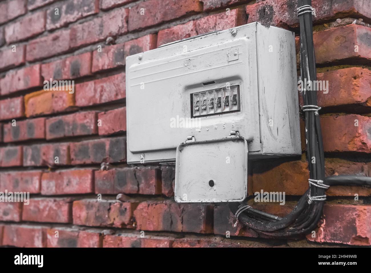 Rusty electrical box hi-res stock photography and images - Alamy