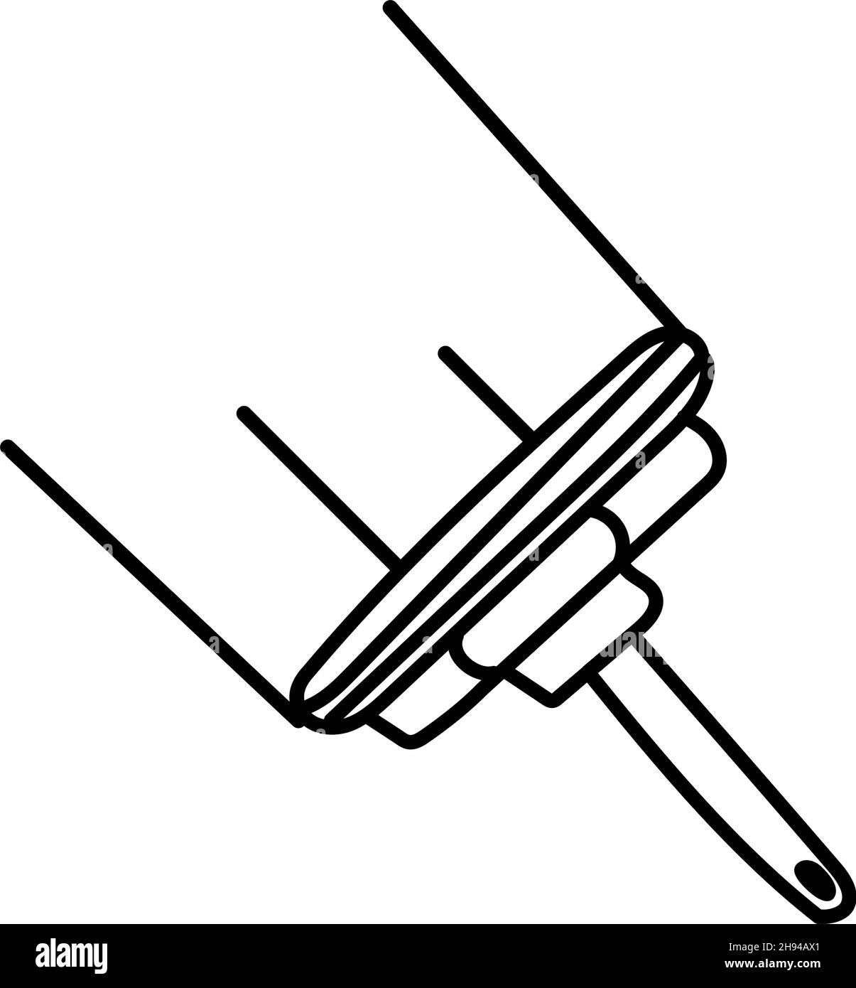 Wiper outline Cut Out Stock Images & Pictures - Alamy