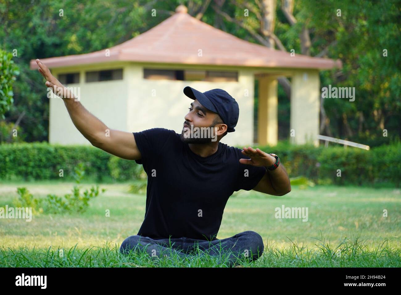 Man trying to fly hi-res stock photography and images - Alamy