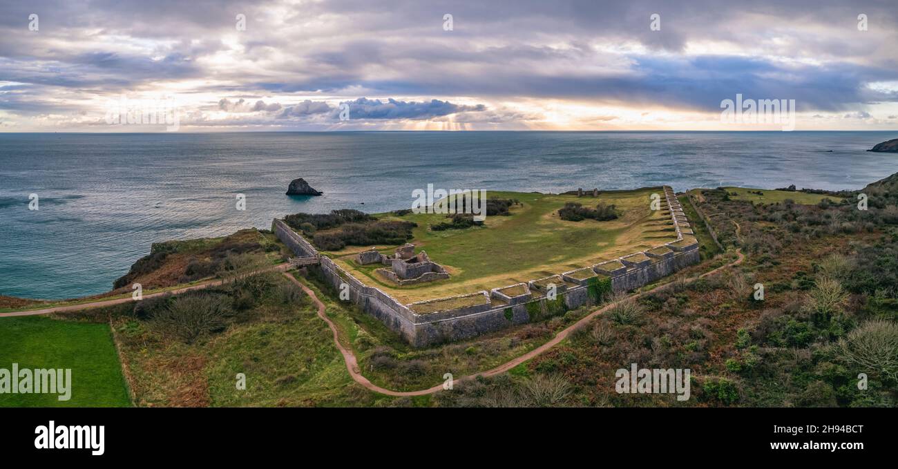 Berry head southern fort hi-res stock photography and images - Alamy