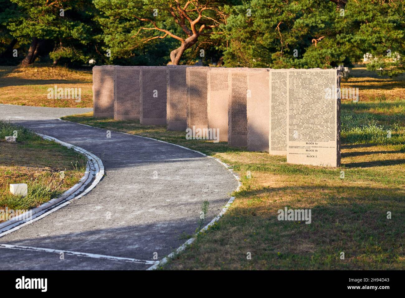 Baltiysk, Russia - 07.30.2021 - Memorials with names of fallen soldiers ...
