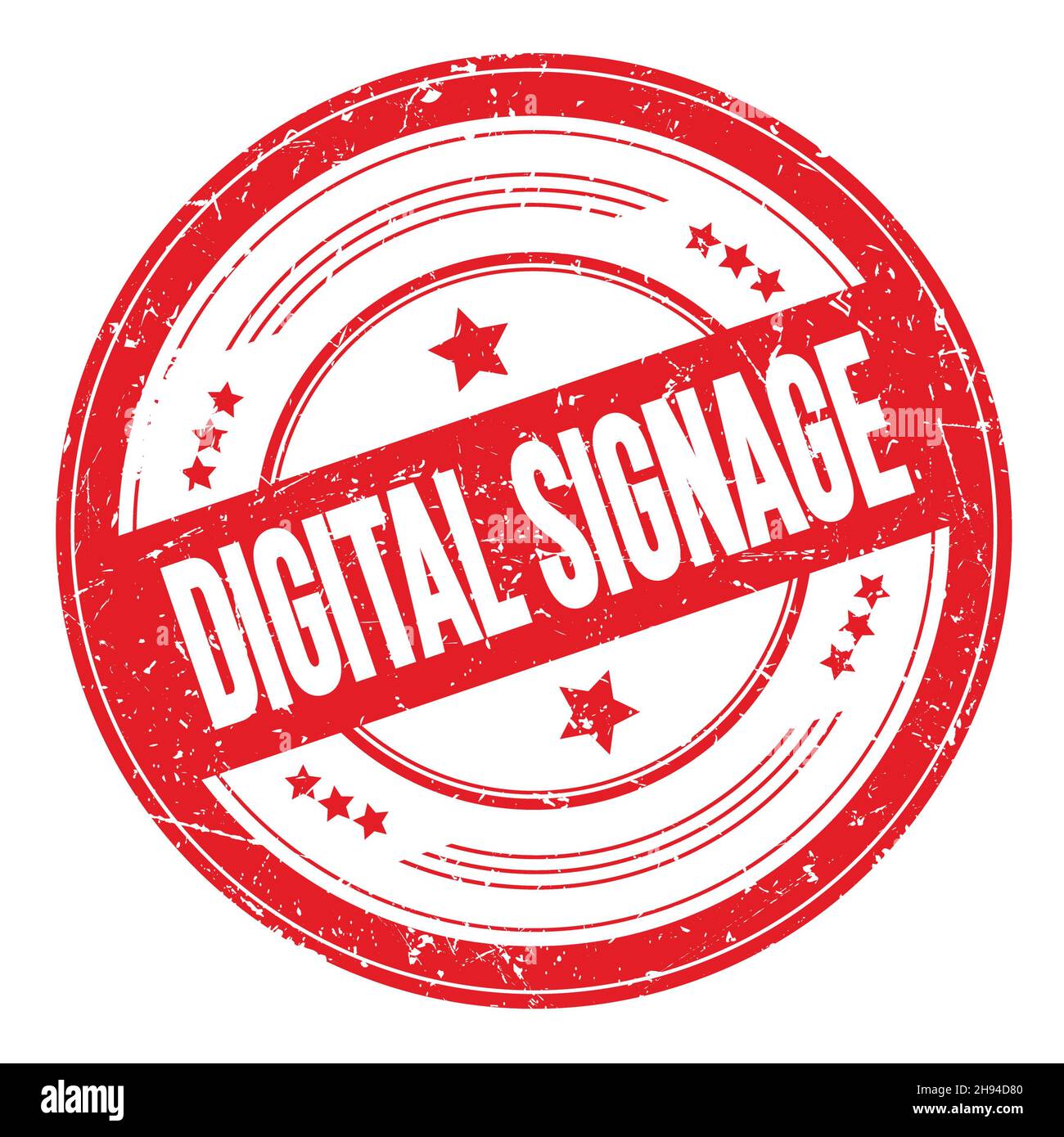 Digital signage stamp hi-res stock photography and images - Alamy