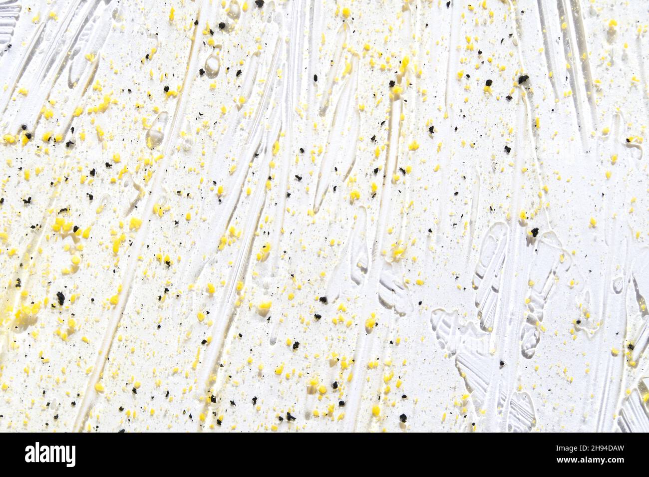 Face scrub texture. Cream skincare cosmetic. Organic stroke Stock Photo ...