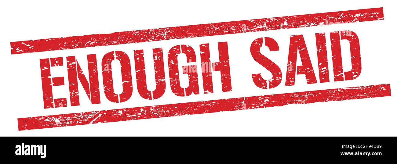 Enough stamp hi-res stock photography and images - Alamy