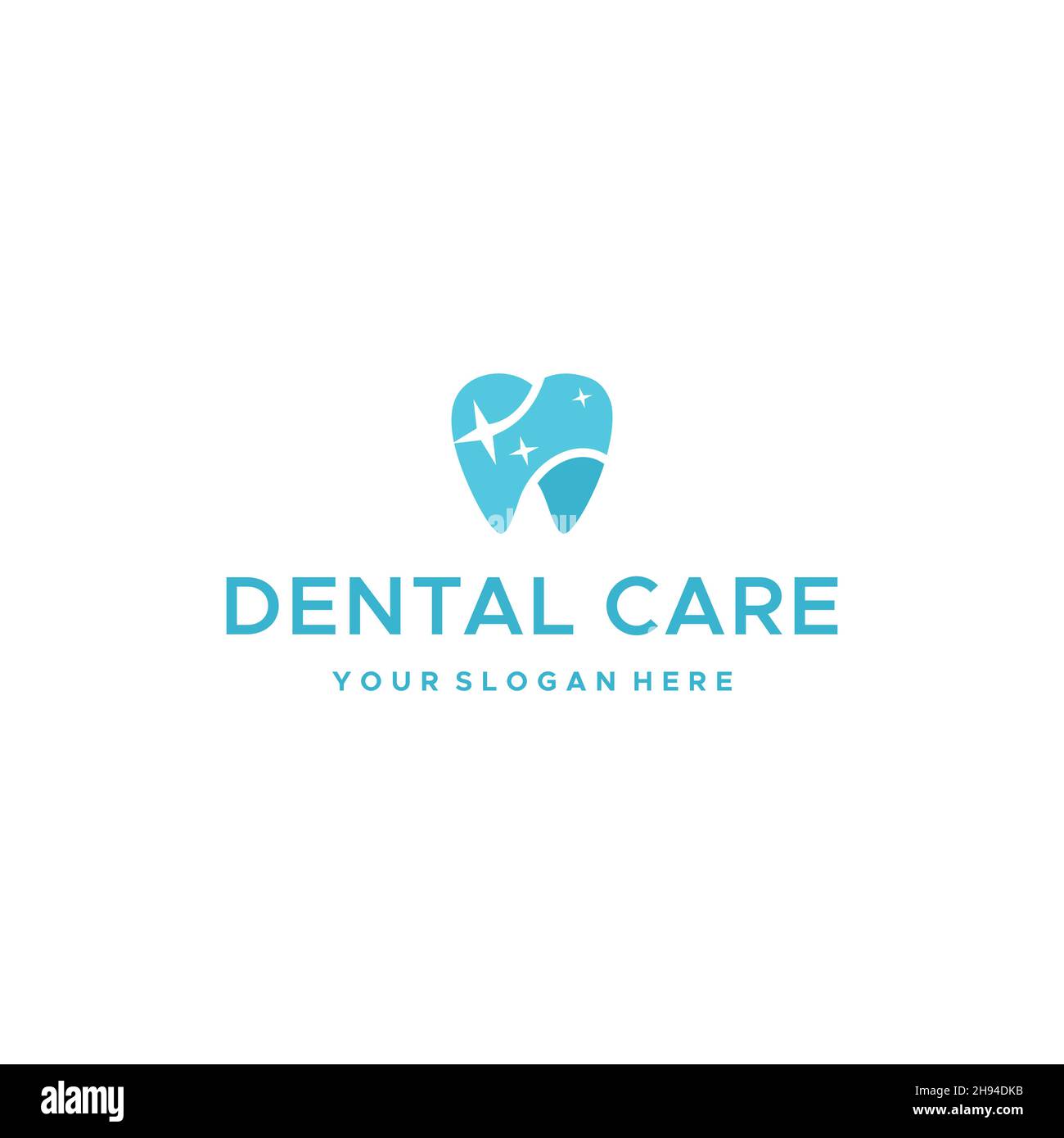 minimalist DENTAL CARE dentist sparkle logo design Stock Vector Image ...