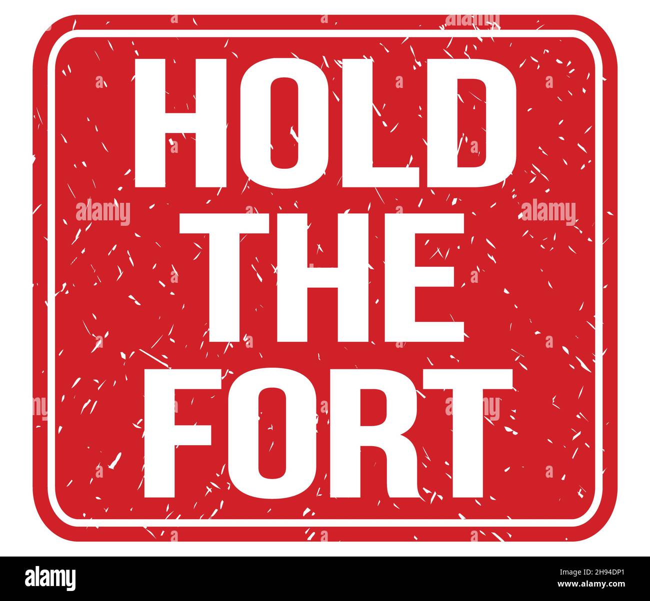 Hold the fort Cut Out Stock Images & Pictures - Alamy
