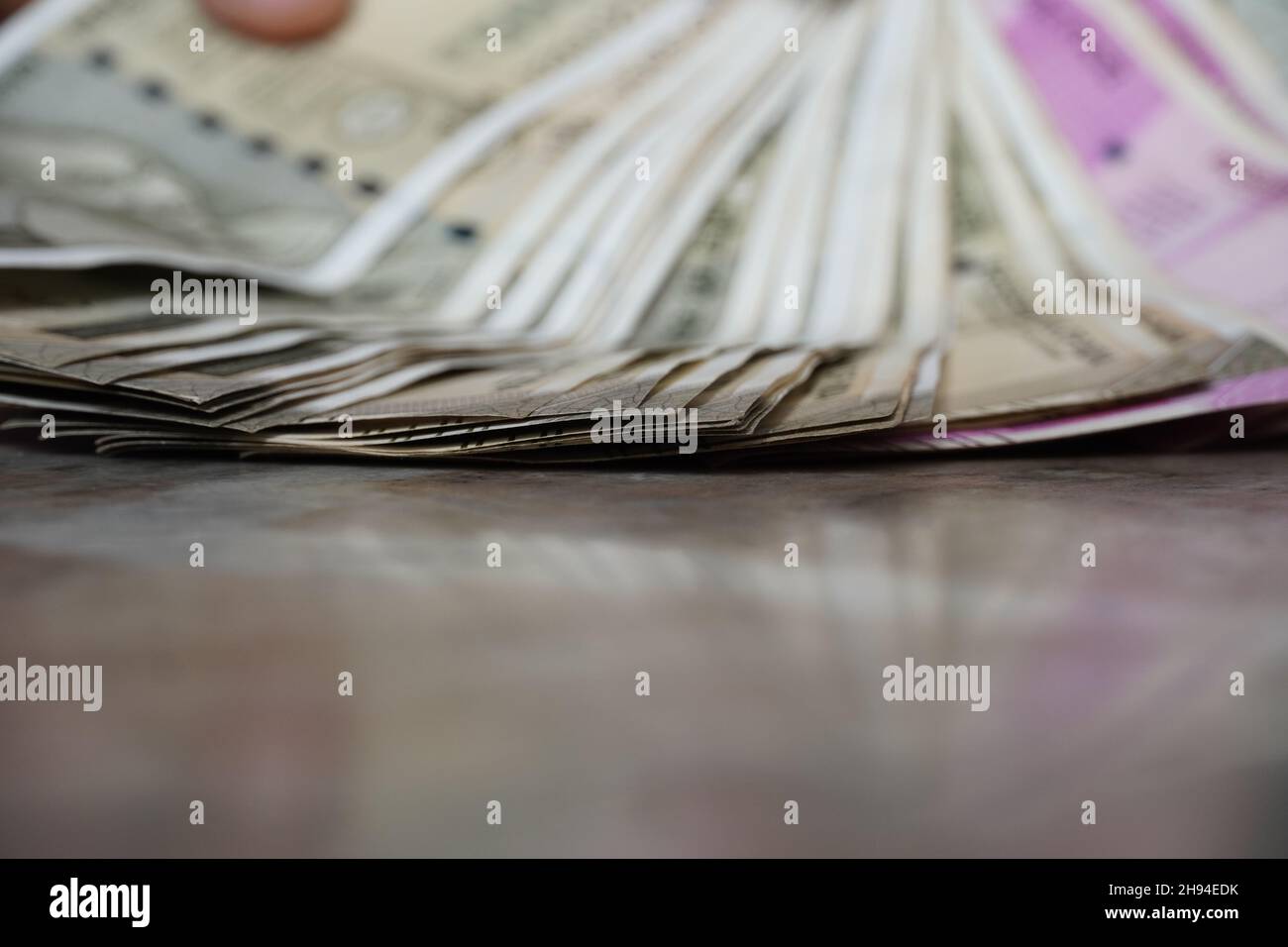 Bundle indian rupee bank notes hi-res stock photography and images - Alamy