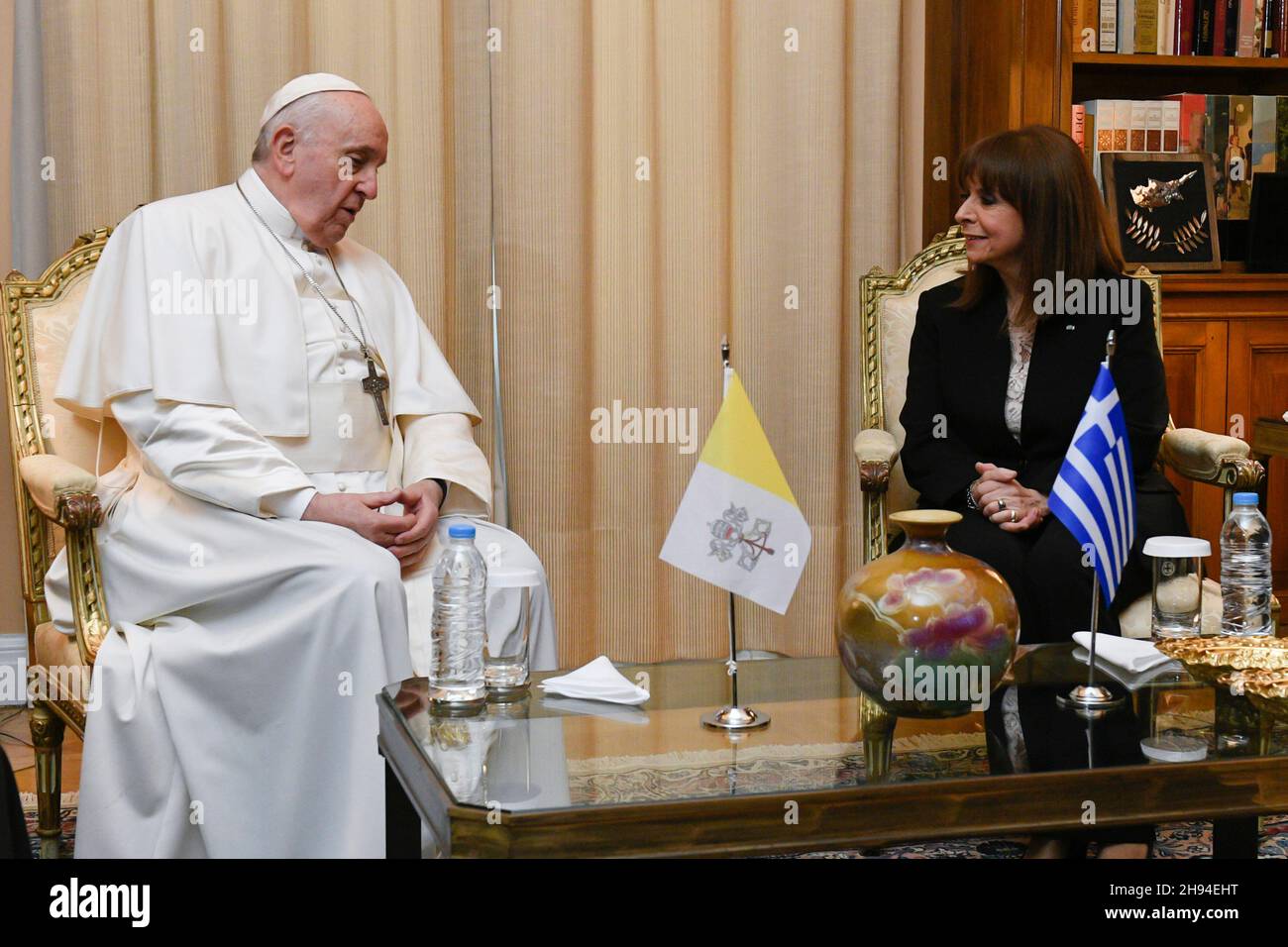 Greece, Athens. 04th Dec, 2021. Greece, Athens, 2021/12/04. Katerina ...