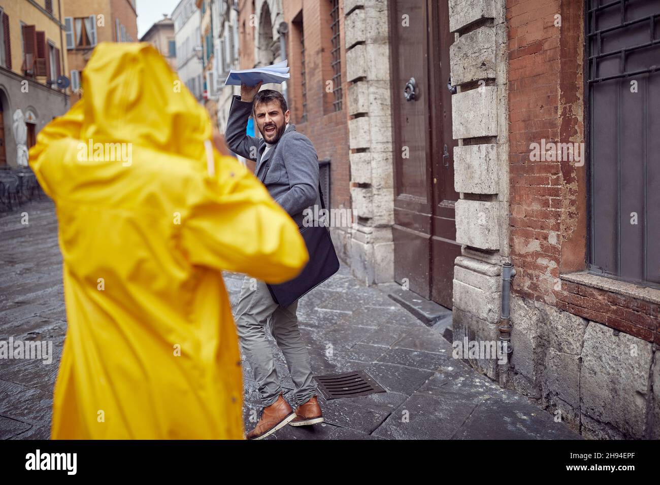 Weather rain angry hi-res stock photography and images - Alamy