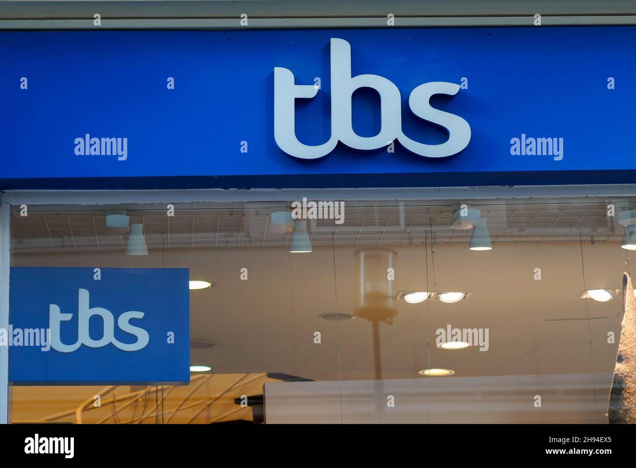 Bordeaux , Aquitaine France - 10 25 2021 : tbs logo brand and text sign ...