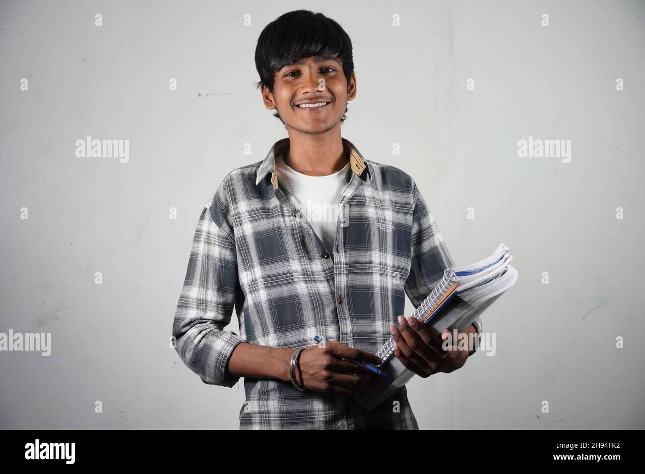Indian college boy study hi-res stock photography and images - Alamy
