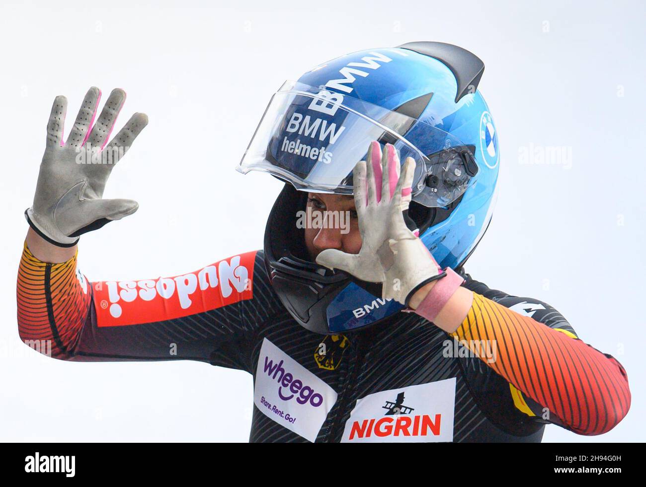 Altenberg, Germany. 04th Dec, 2021. Bobsleigh: World Cup, monobob ...