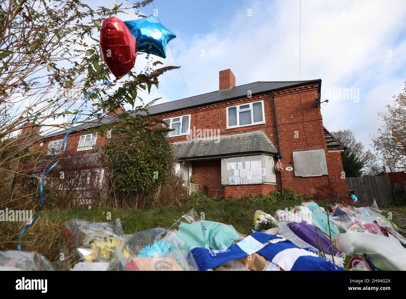 Tributes left outside the home of Arthur Labinjo-Hughes in Solihull ...