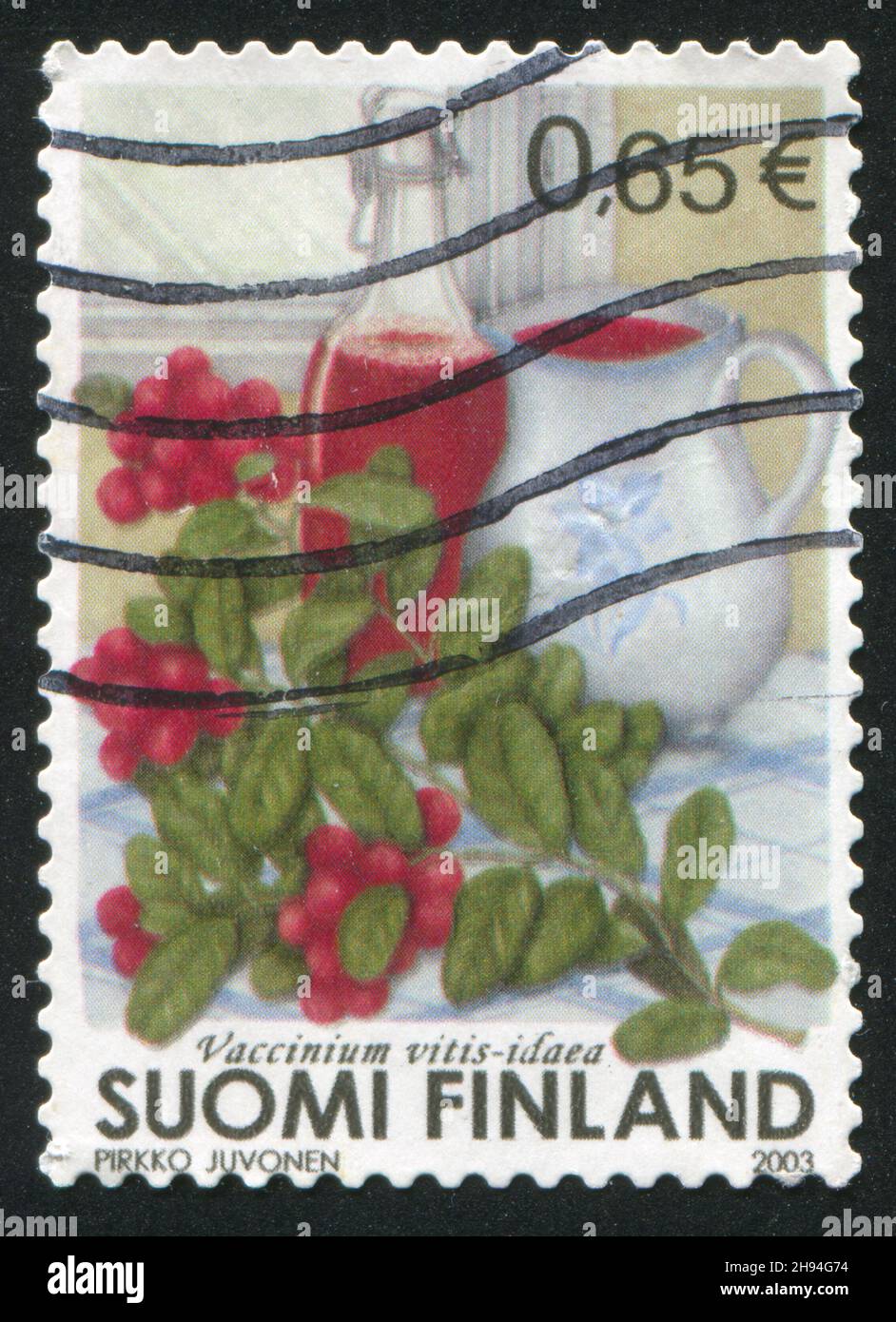 FINLAND - CIRCA 2003: stamp printed by Finland, shows Still Life with ...
