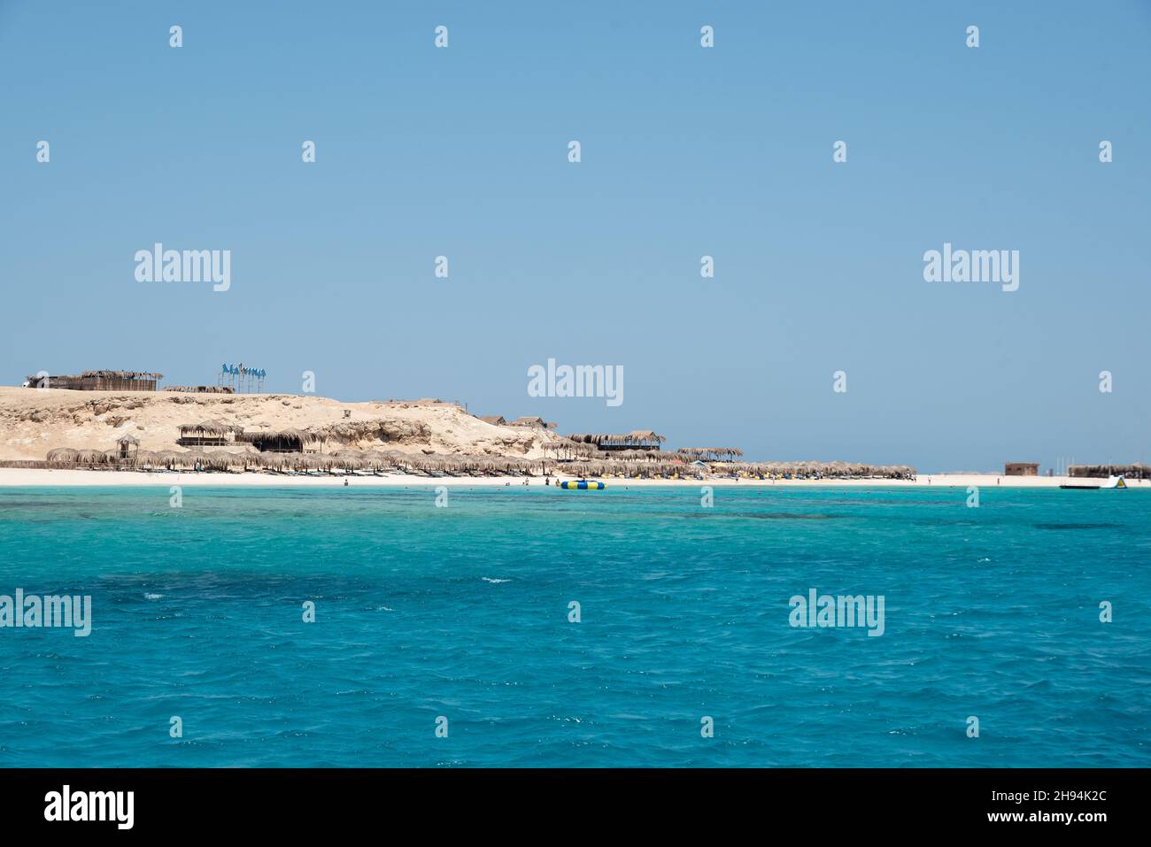 Hurghada, Egypt - August 29, 2021: Mahmya Beach on Giftun Island. A ...
