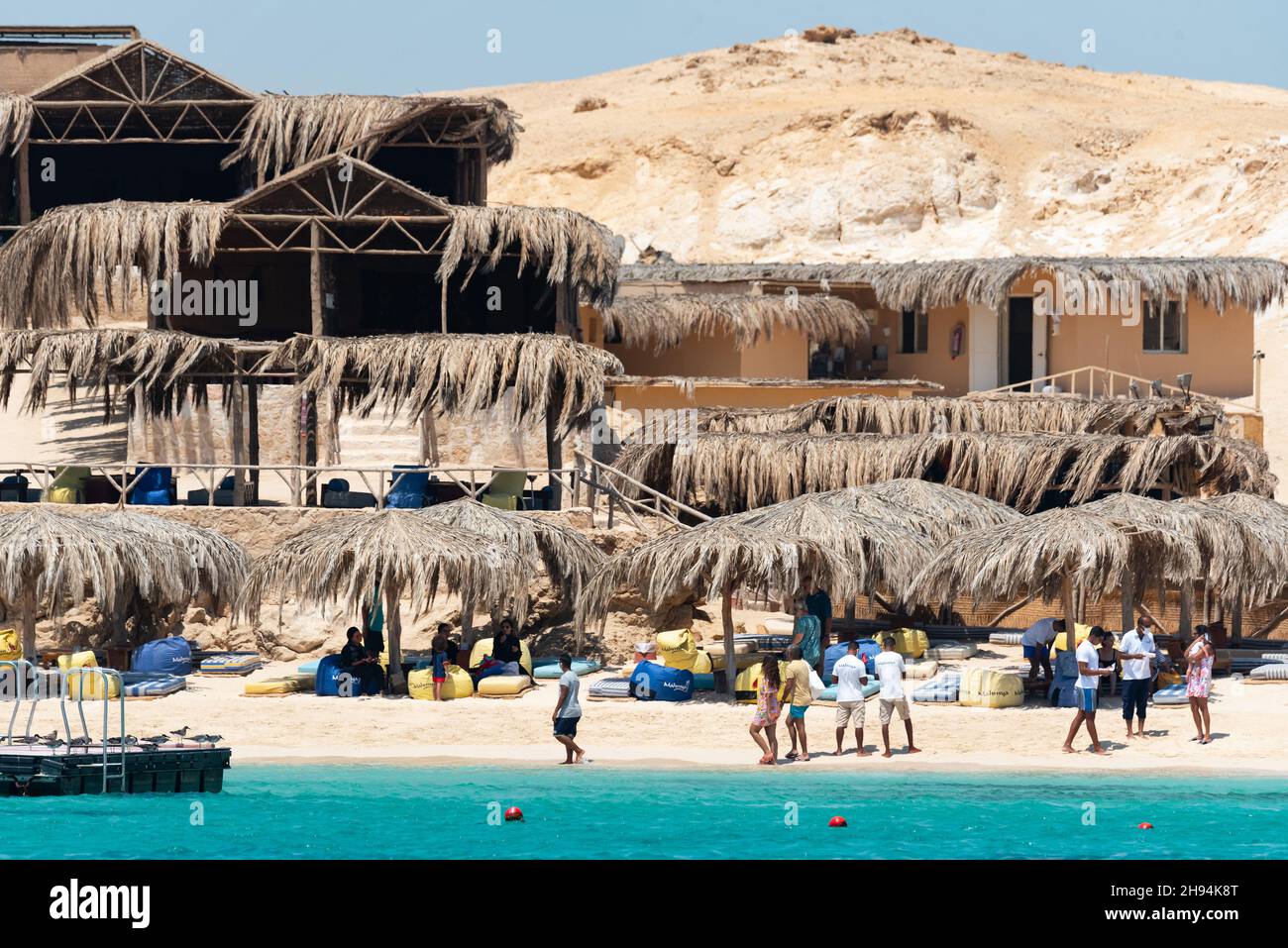 Hurghada, Egypt - August 29, 2021: Mahmya Beach on Giftun Island. A ...