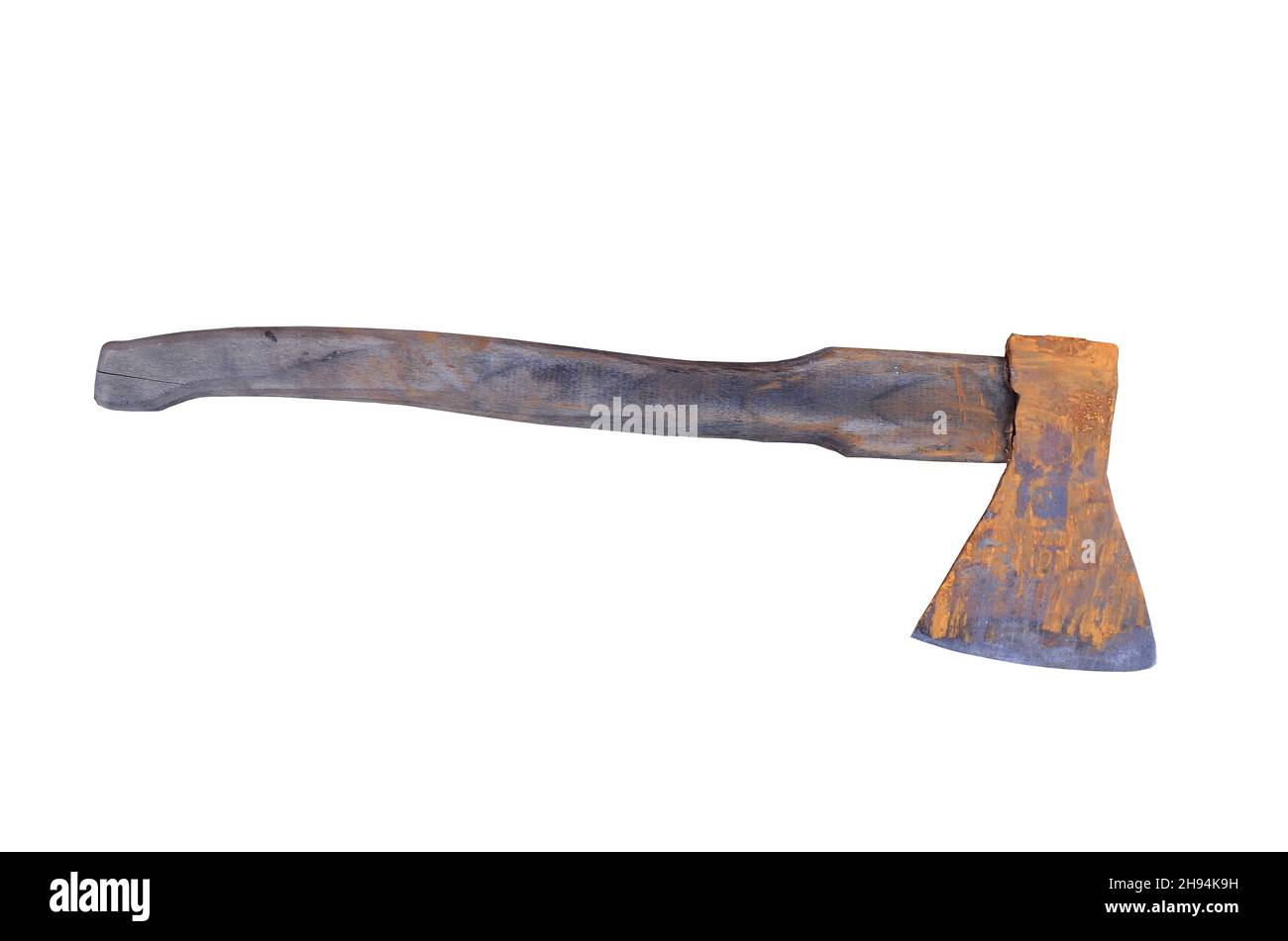 Splitting axe isolated on white background Stock Photo - Alamy
