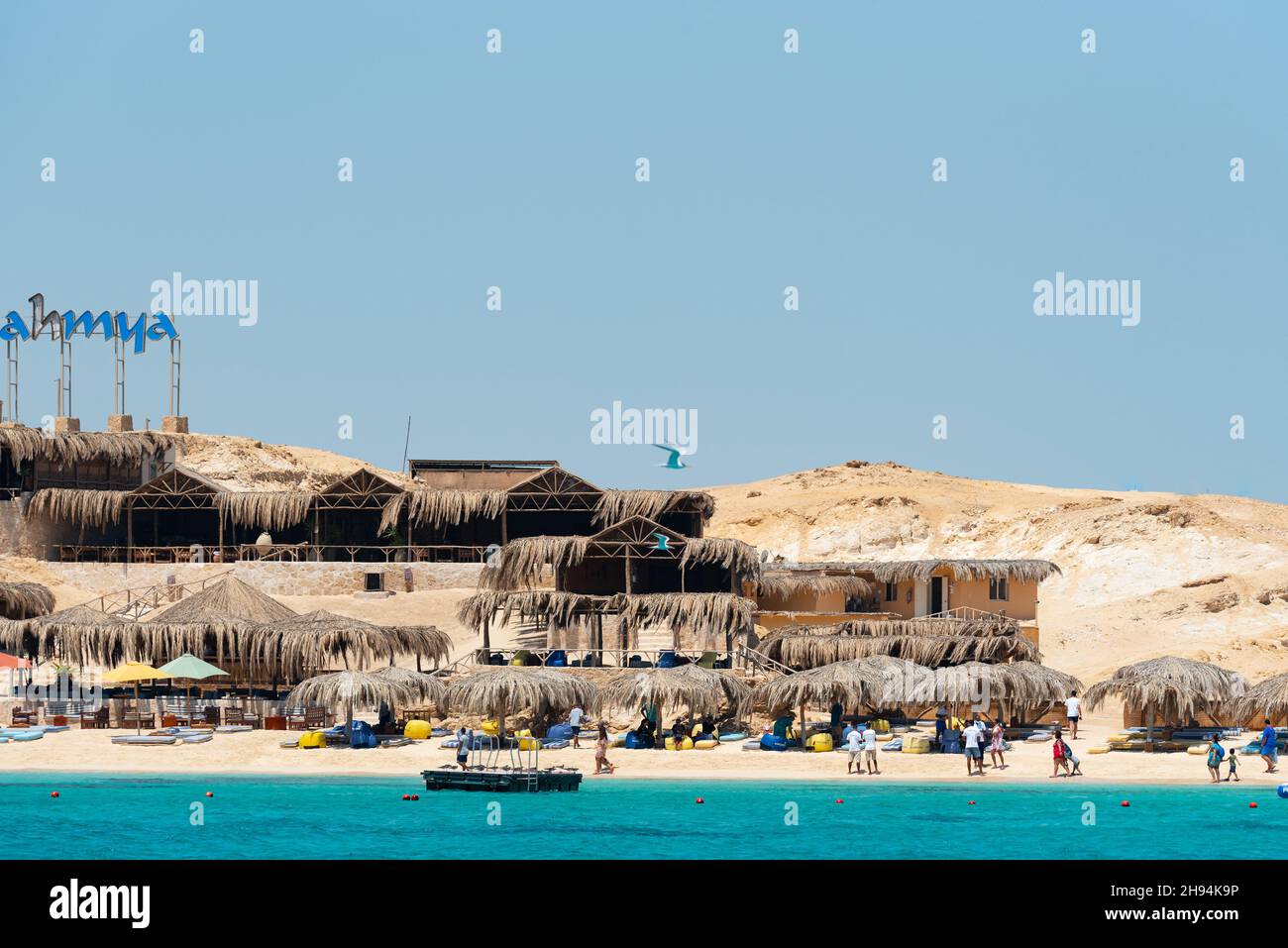 Hurghada, Egypt - August 29, 2021: Mahmya Beach on Giftun Island. A ...