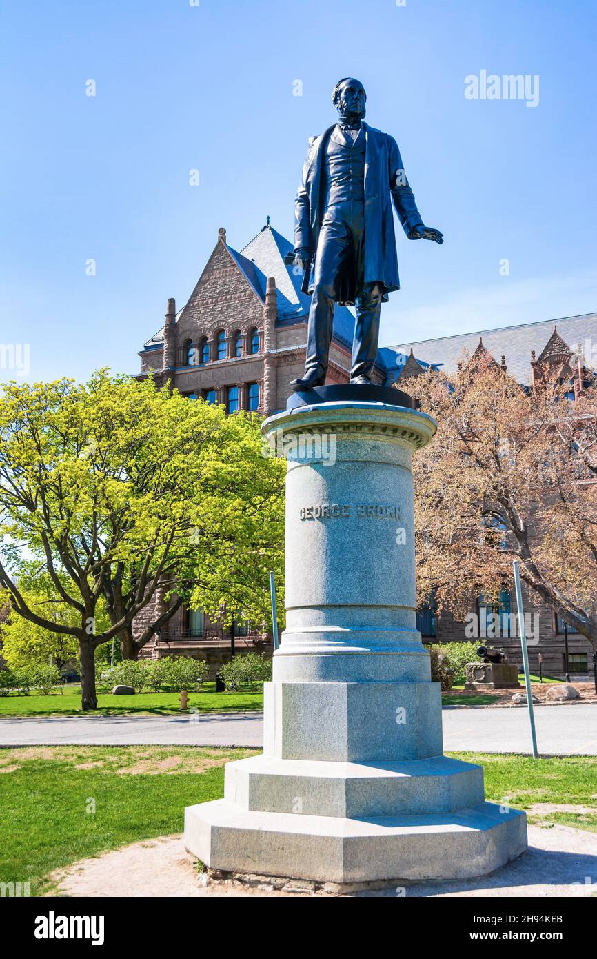 George Brown Statue High Resolution Stock Photography and Images - Alamy