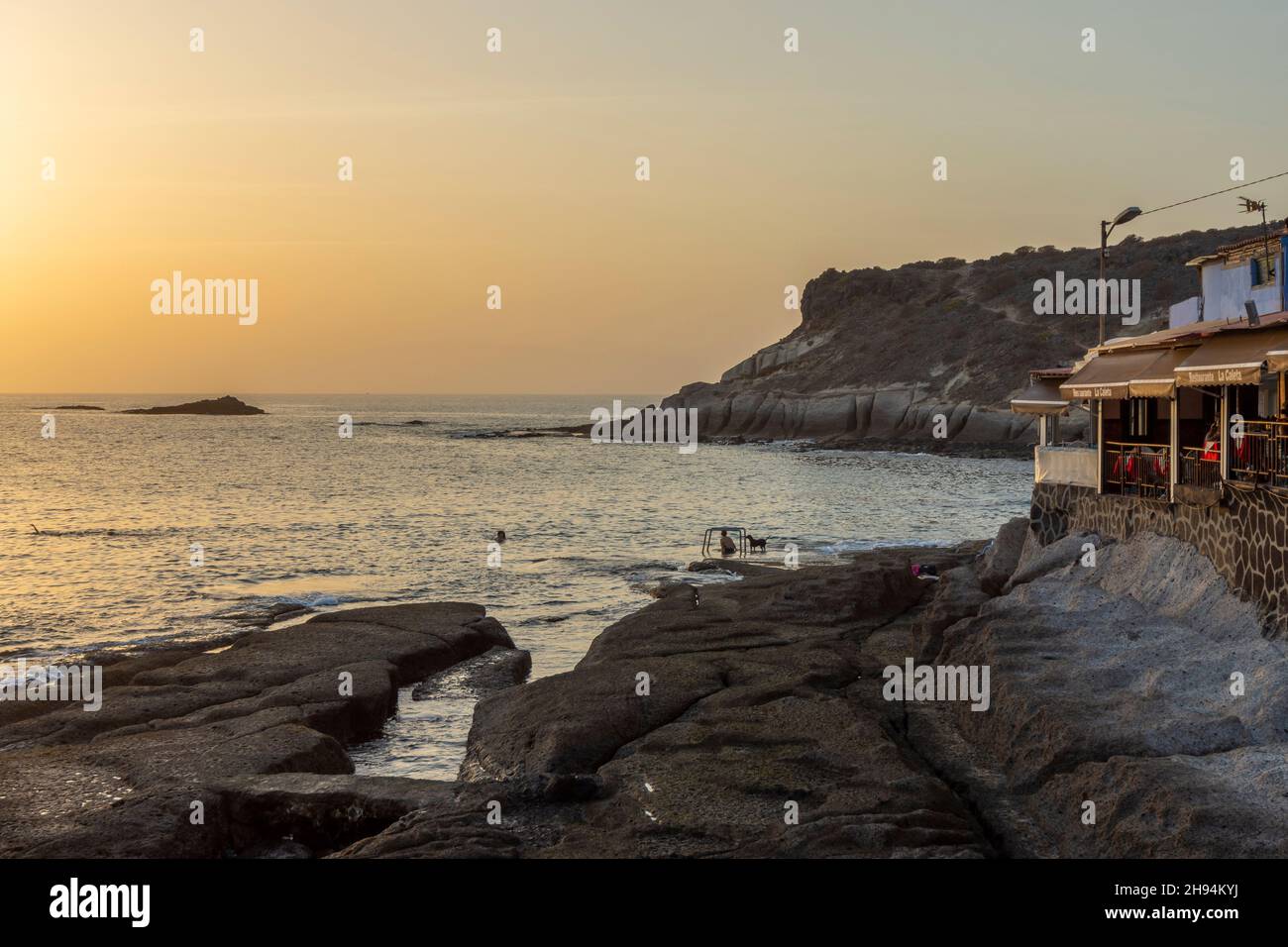 La Caleta, Tenerife, Spain Stock Photo - Alamy