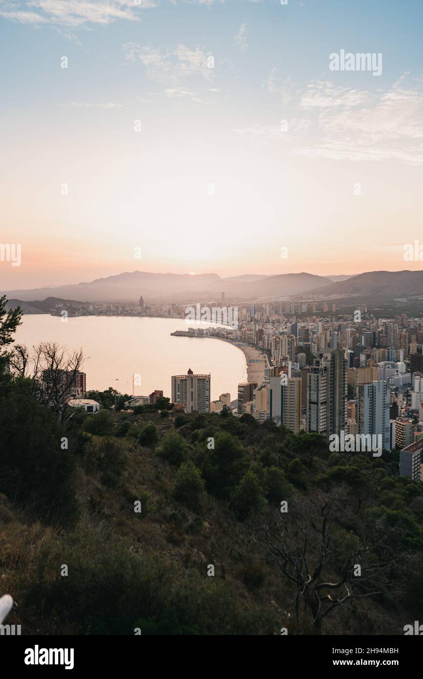Benidorm aerial hi-res stock photography and images - Alamy