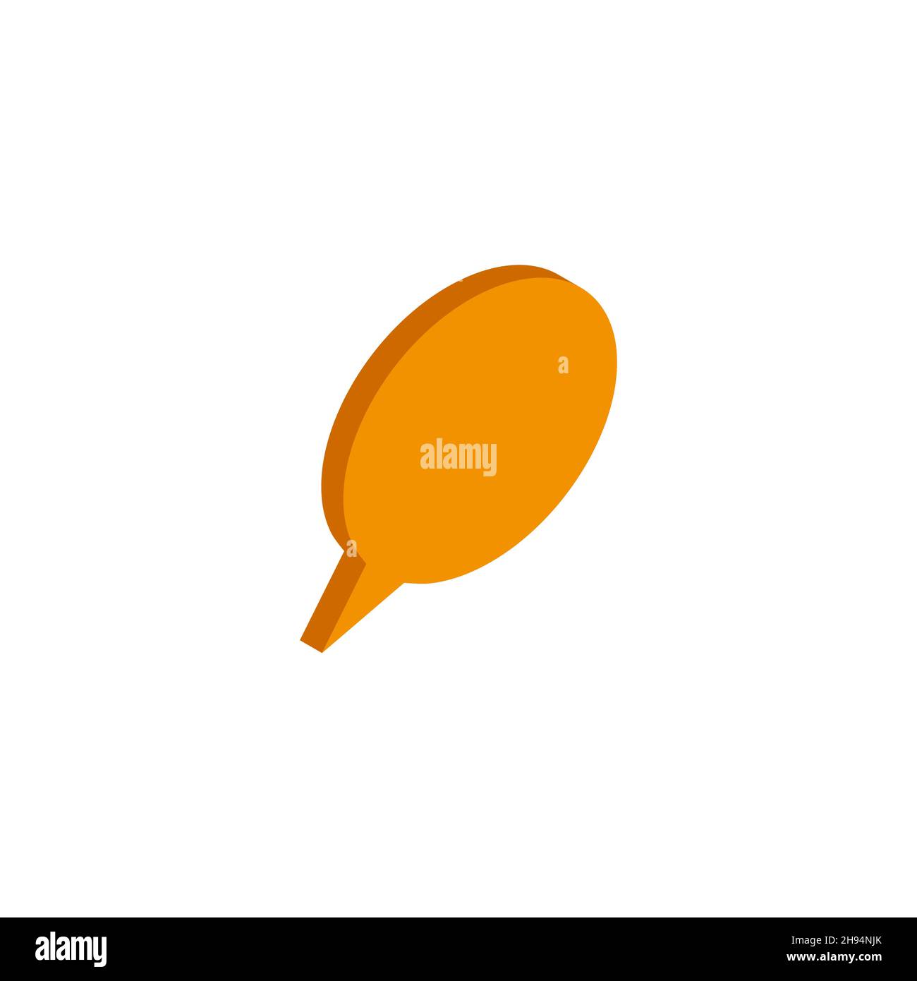 Vector isometric message icon on a white background EPS Stock Vector ...