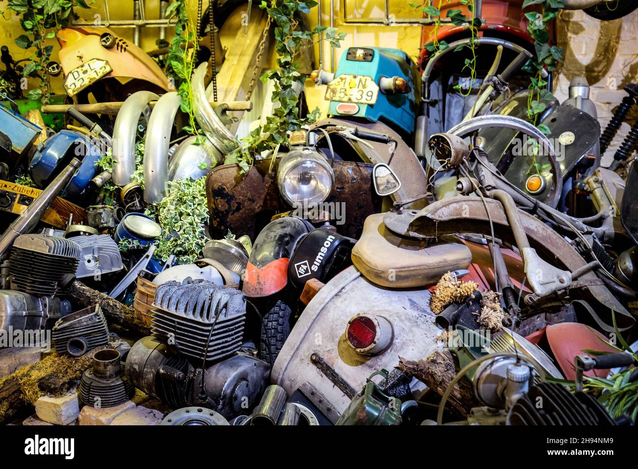 Vintage motorrad hi-res stock photography and images - Alamy