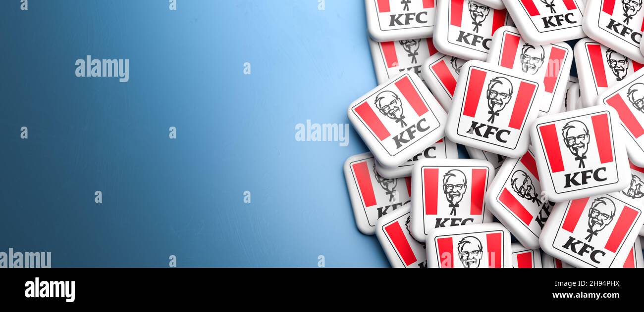 Kfc logo space hi-res stock photography and images - Alamy