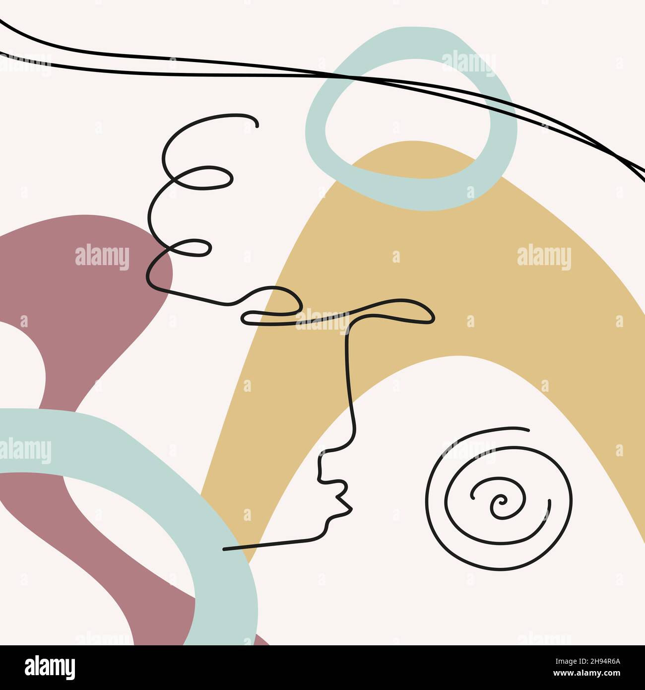 Abstract digital artwork in Stock Vector Images - Alamy