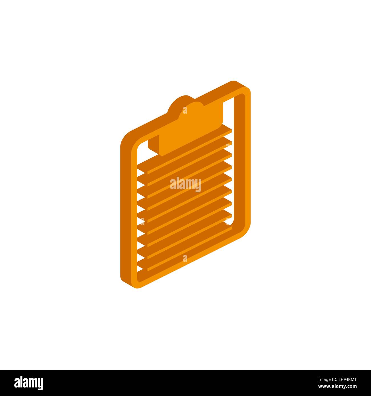 Vector isometric document icon on a white background eps Stock Vector ...