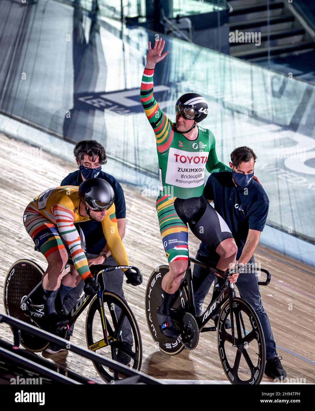 London, UK. 03rd Dec, 2021. Jean Spies South Africa introduced to the ...