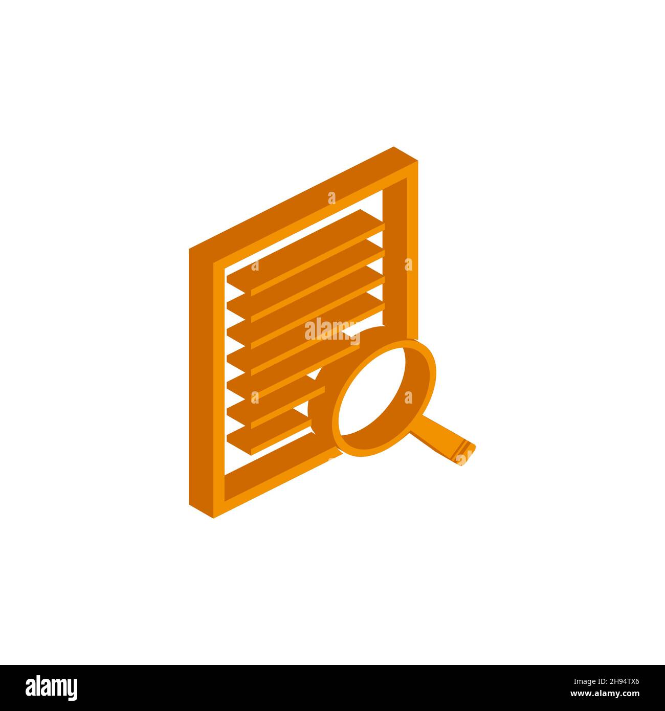 Vector isometric document icon on a white background EPS Stock Vector ...