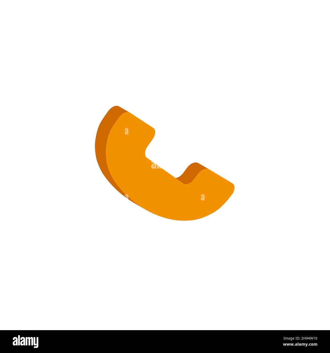 Vector isometric telephone icon on a white background EPS Stock Vector ...