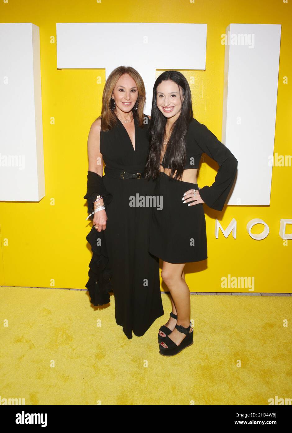 Miami, United States. 03rd Dec, 2021. Rosanna Scotto and Jenna Ruggiero ...