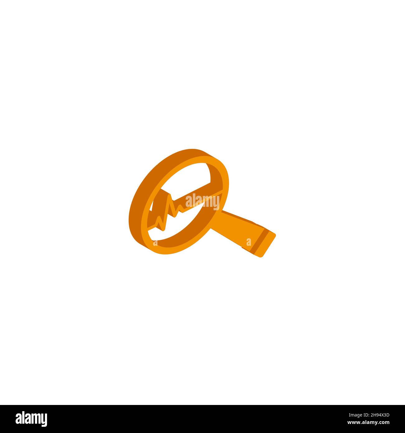 Vector isometric Medical record icon on a white background eps Stock ...