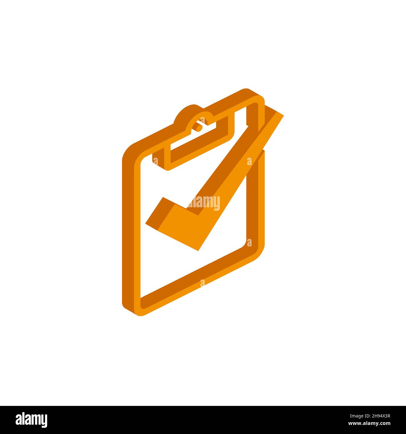 Vector isometric document icon on a white background eps Stock Vector ...