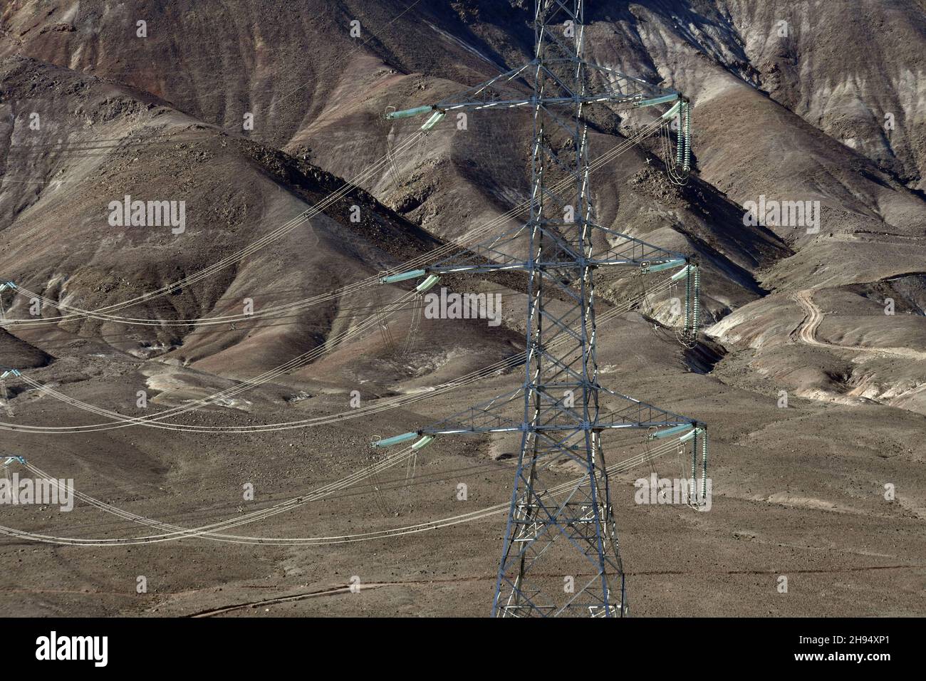 Transmission line chile hi-res stock photography and images - Alamy