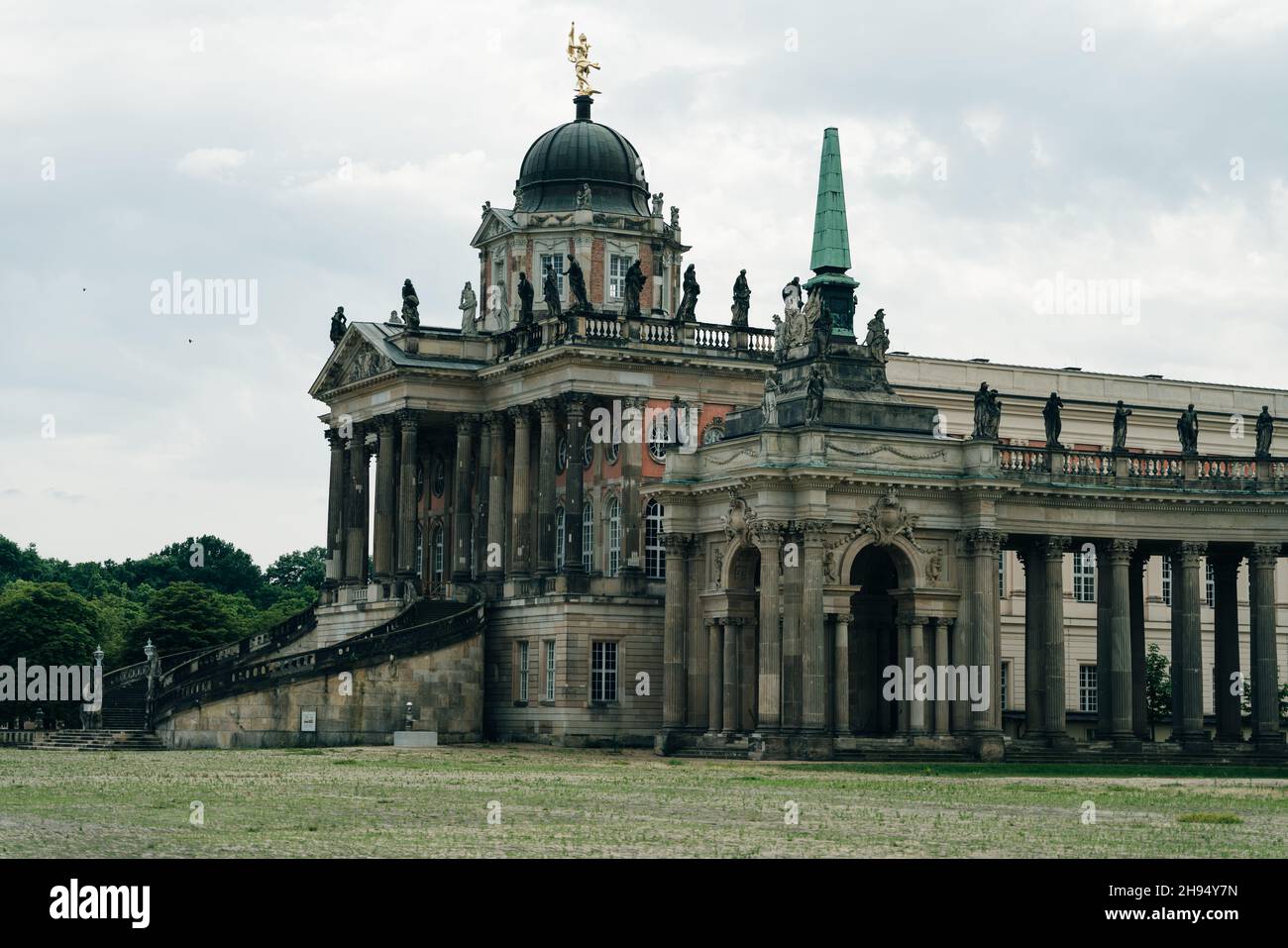 New Palace (Neues Palais) facade in Potsdam, Germany. High quality ...
