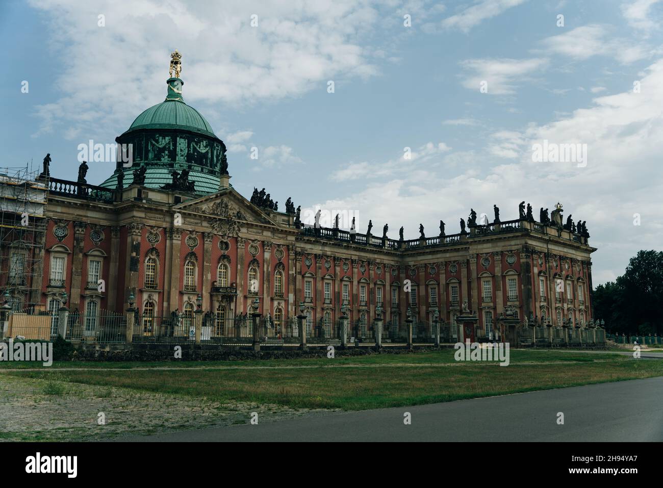 New Palace (Neues Palais) facade in Potsdam, Germany. High quality ...